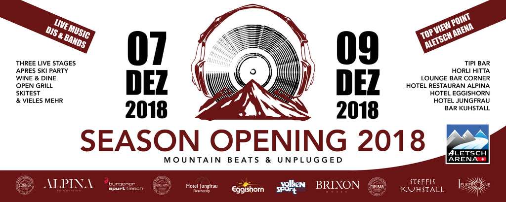 Season Opening 2018 ''Fiescheralp'' Mountain Beats & Unplugged – Brixon ...
